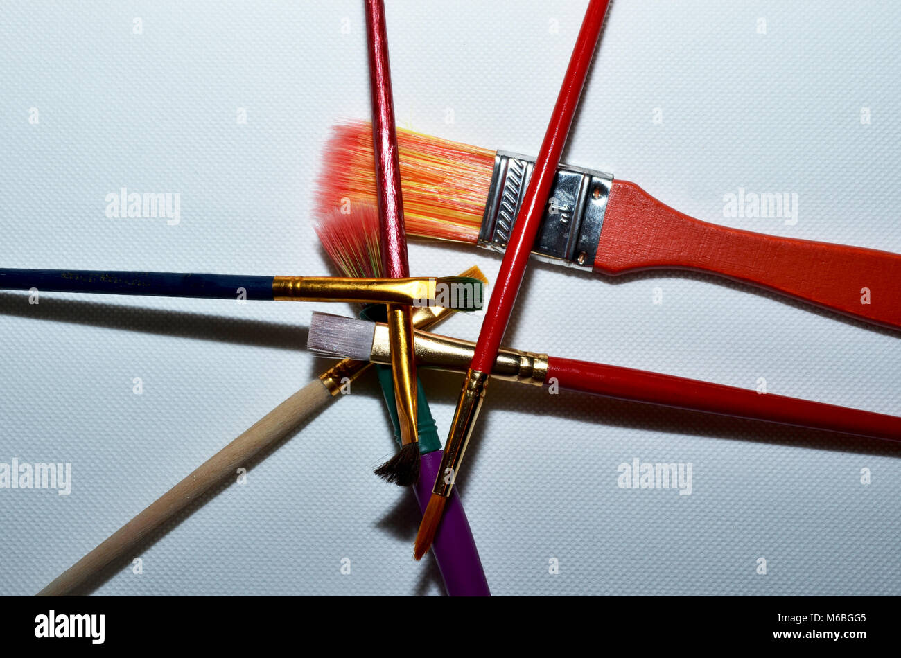 Different types brushes hi-res stock photography and images - Alamy