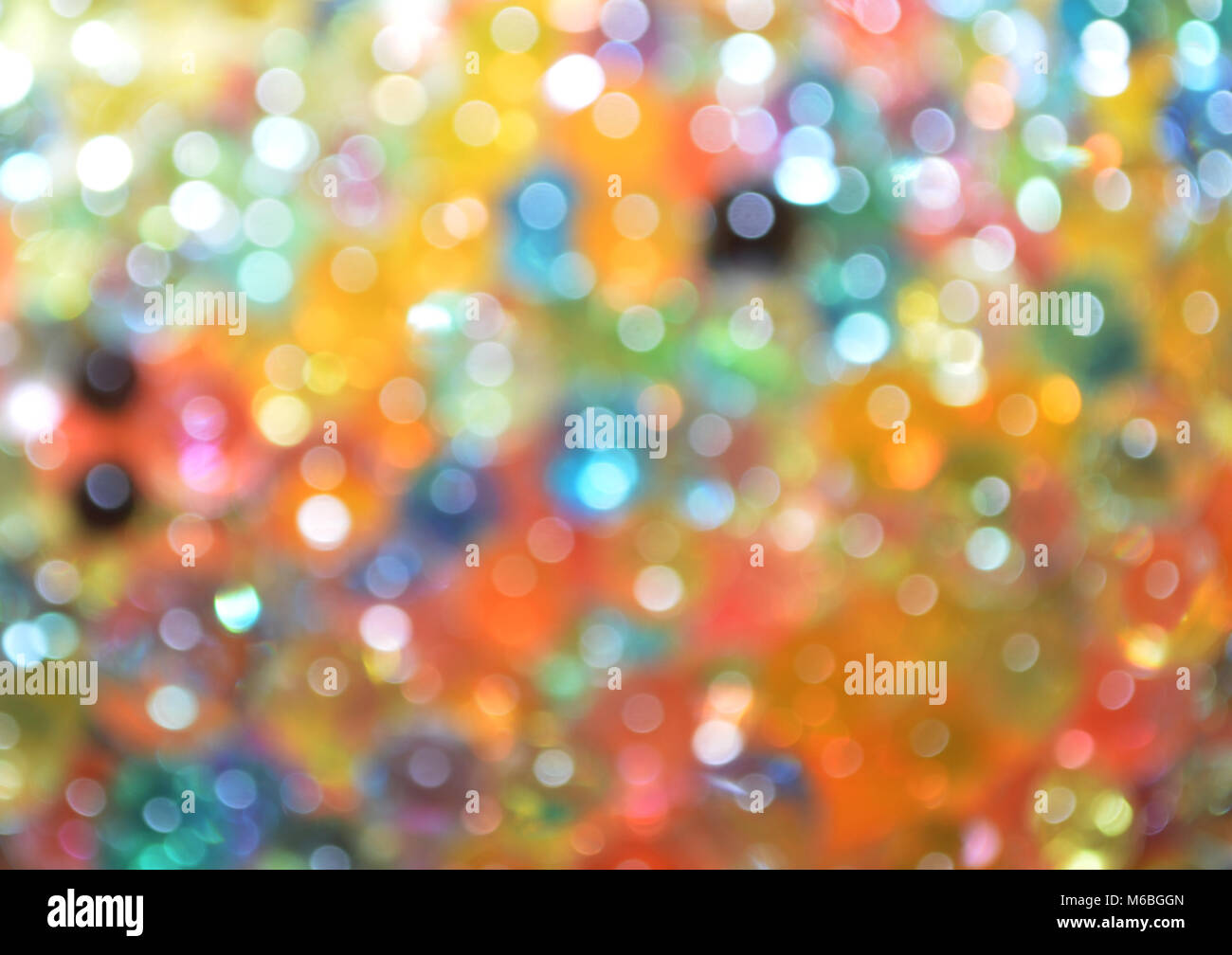 colorful balls for wallpaper bokeh Stock Photo - Alamy