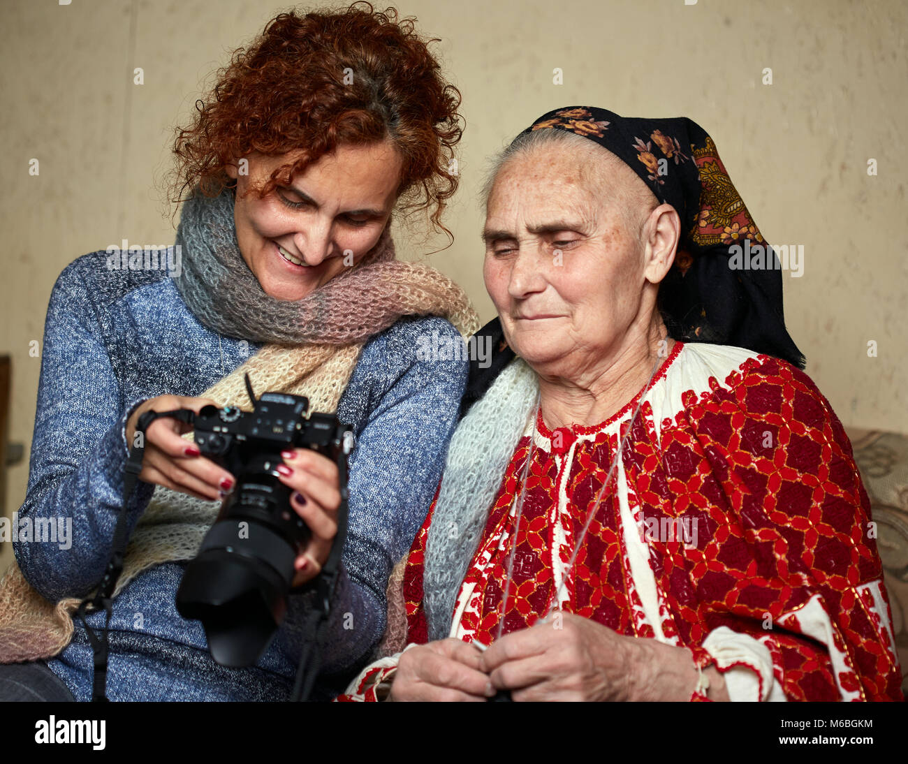 Mother and daughter having a good time Stock Photo - Alamy