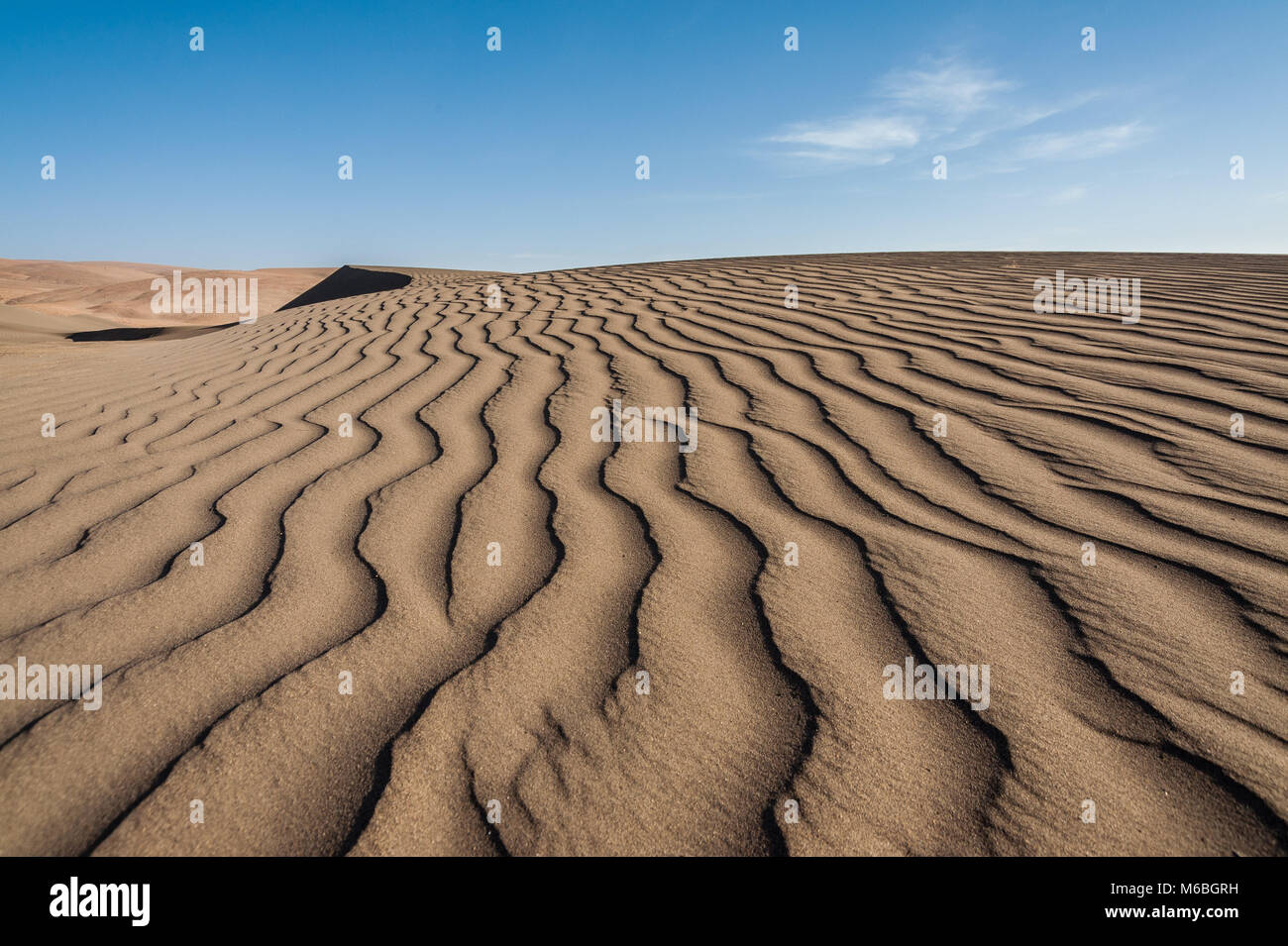 Dunes, Pica, Chile Stock Photo - Alamy