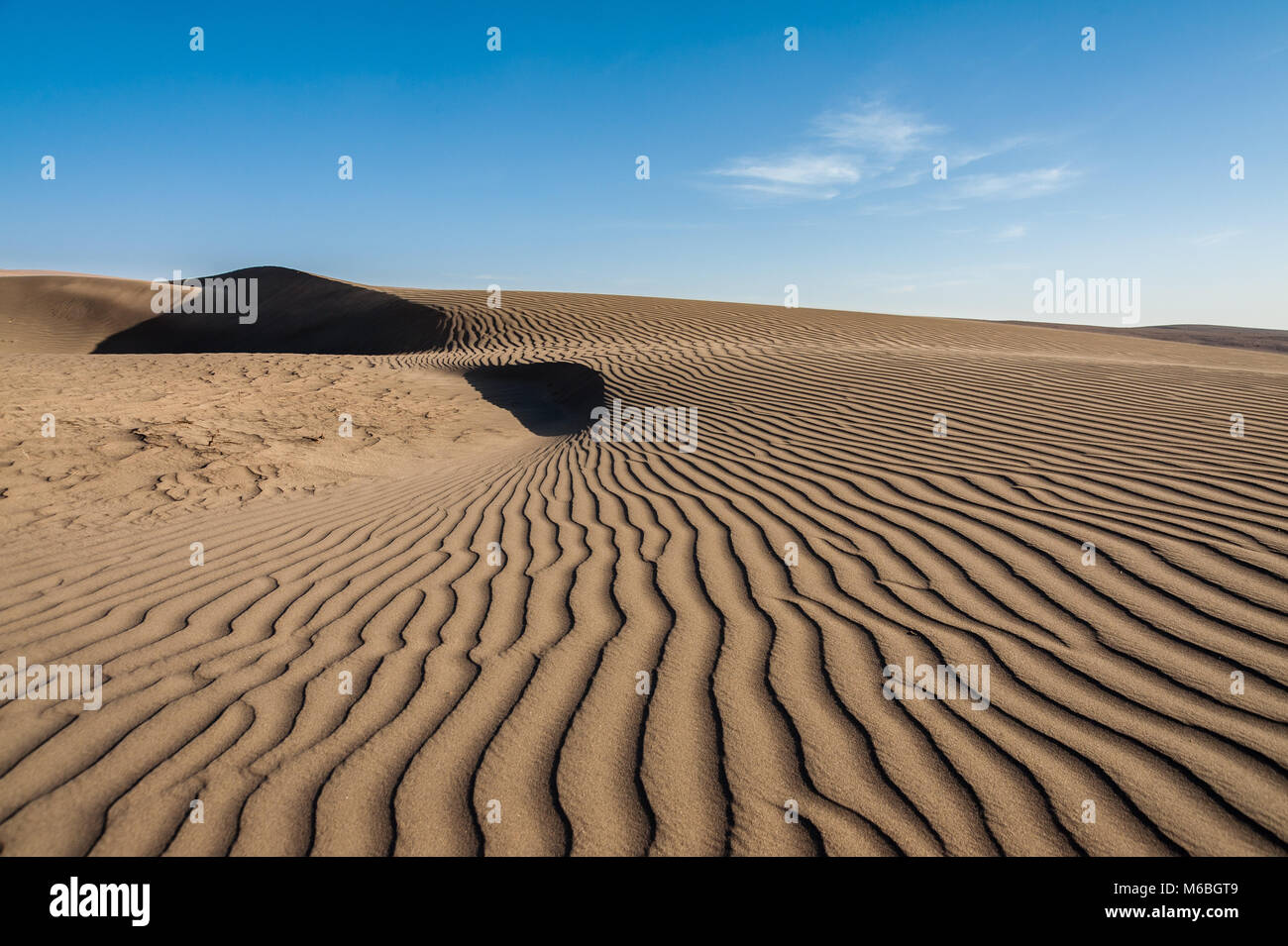 Dunes, Pica, Chile Stock Photo - Alamy