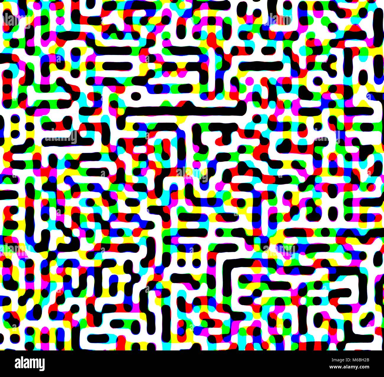 strange colored decor Stock Photo - Alamy