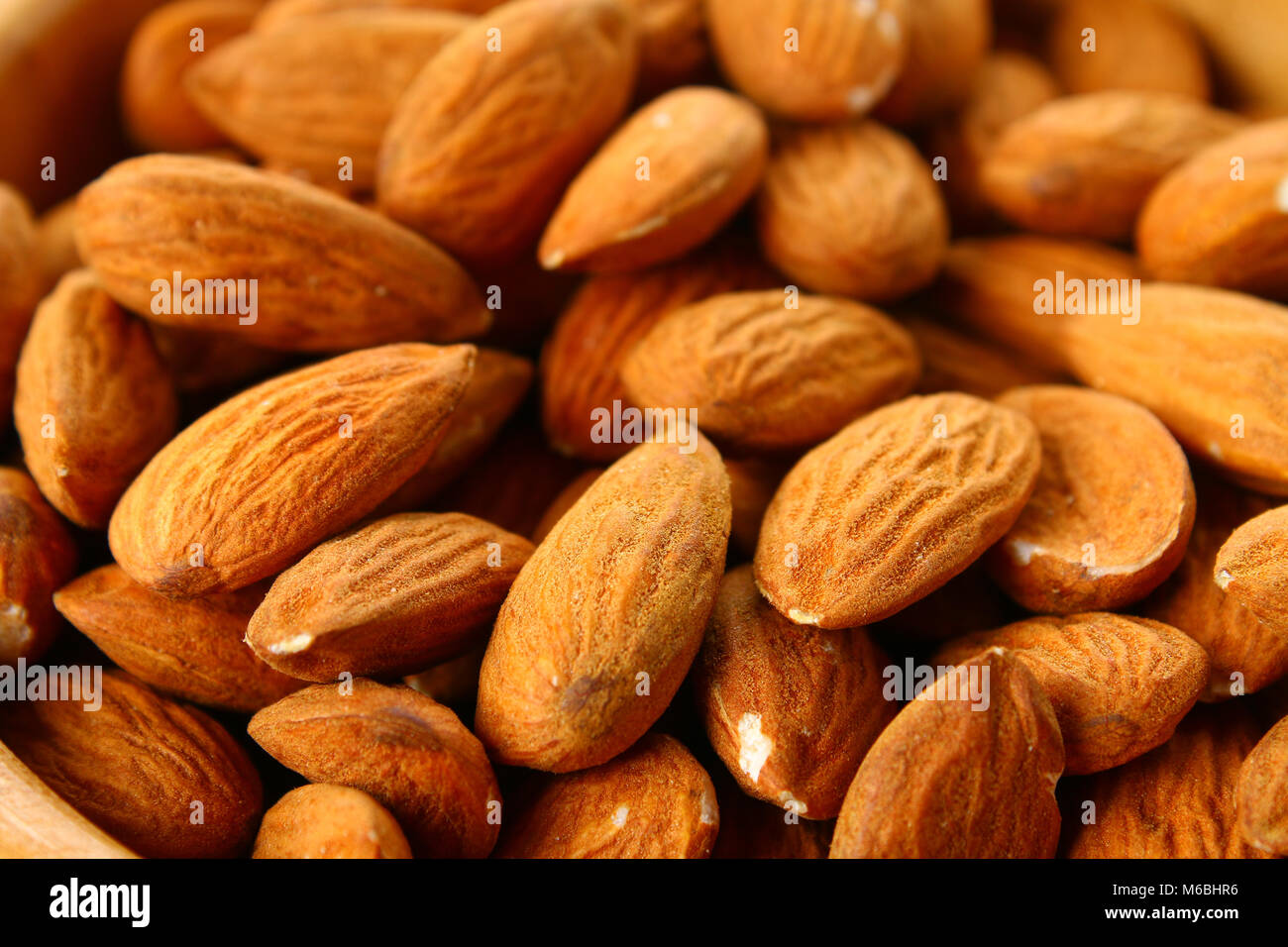 almonds plant dry seeds texture pattern background Stock Photo - Alamy