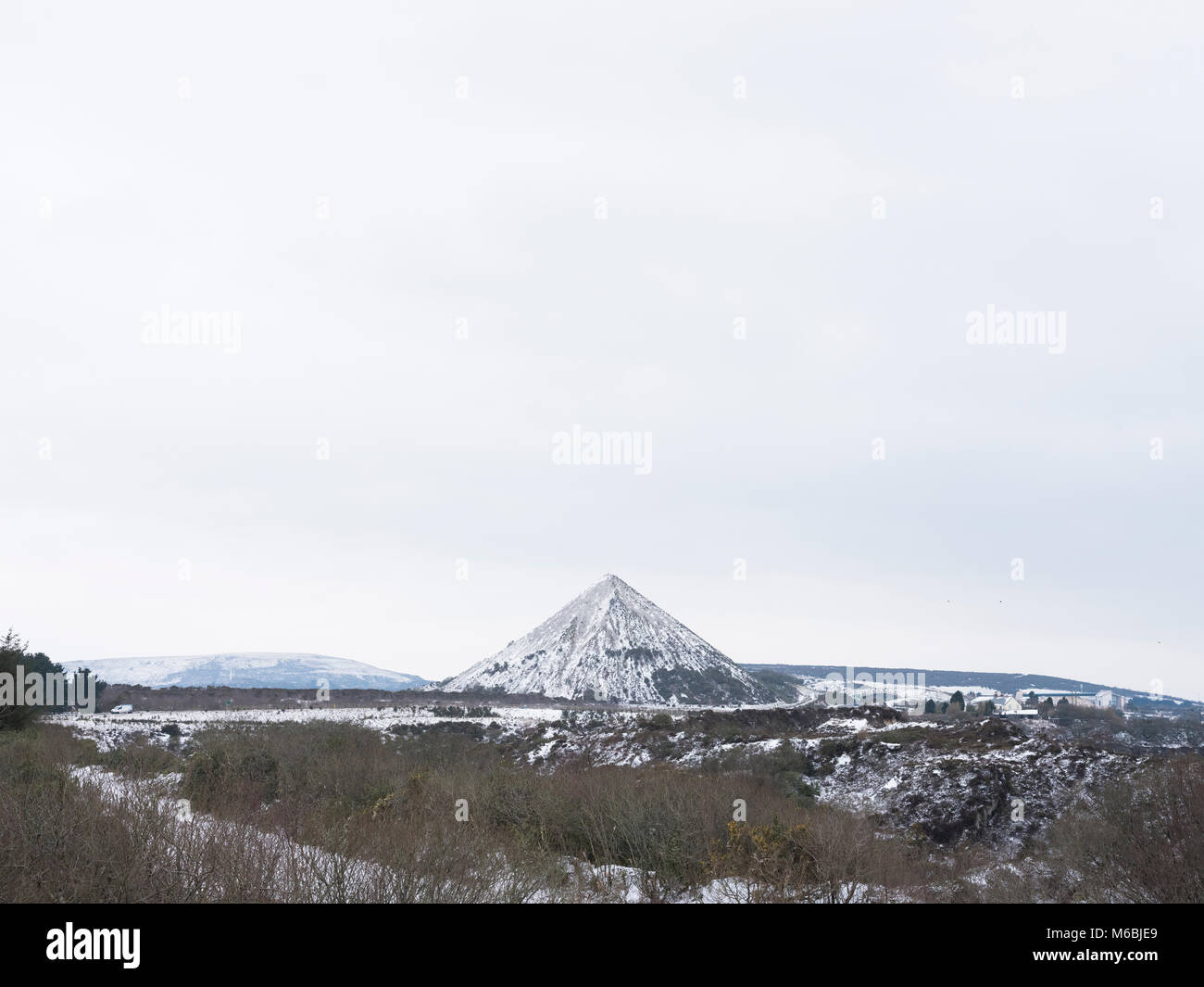 The 'Cornish Alps' in snow Stock Photo - Alamy