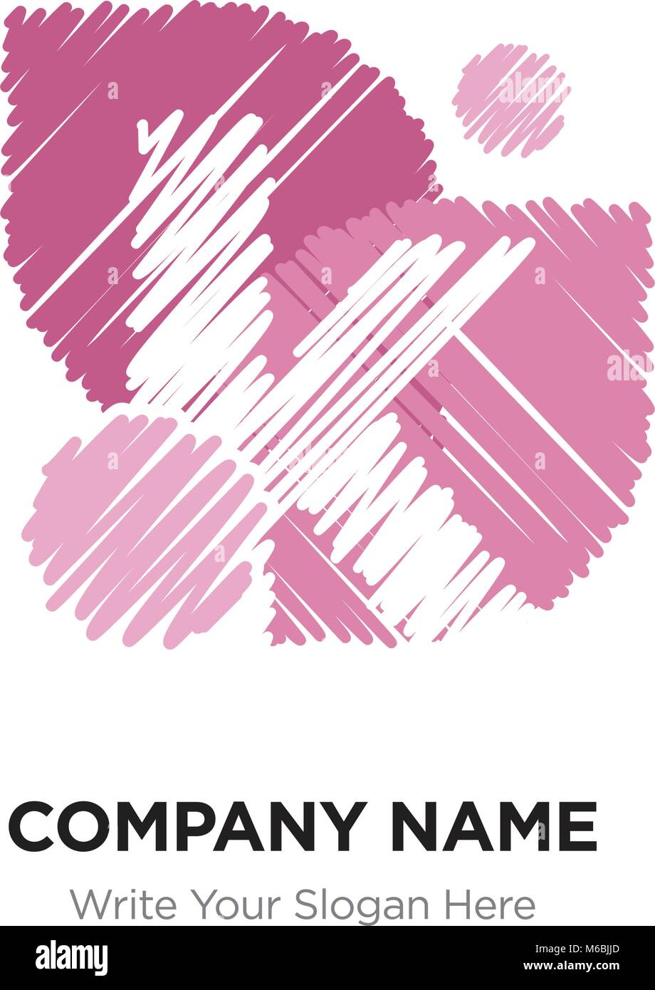 k Letter Logo with Vintage Grunge Cut Design. Destroyed Drawing Elegant ...