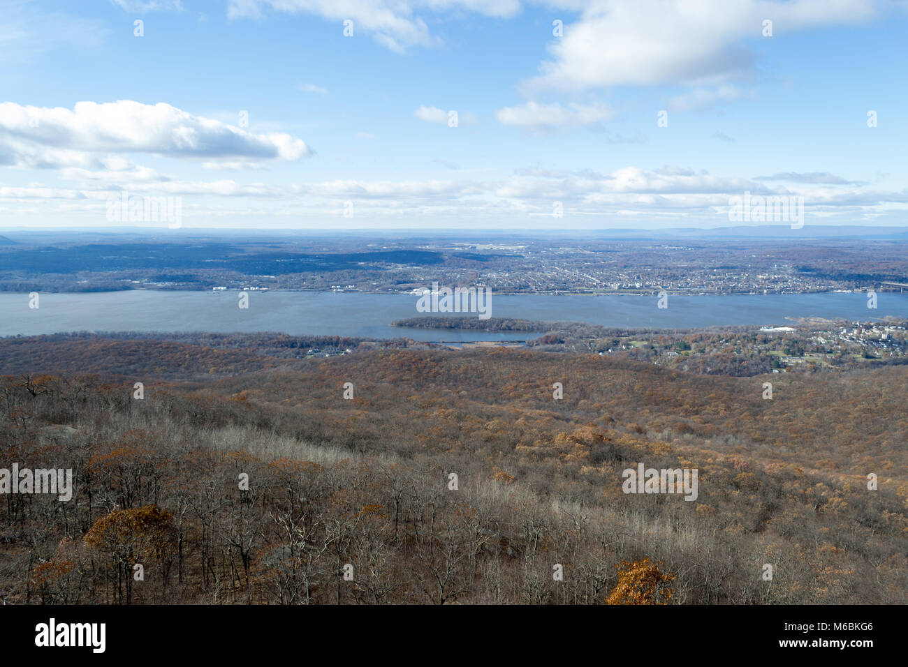 Views from the top of Mount Beacon on a winter morning Stock Photo - Alamy