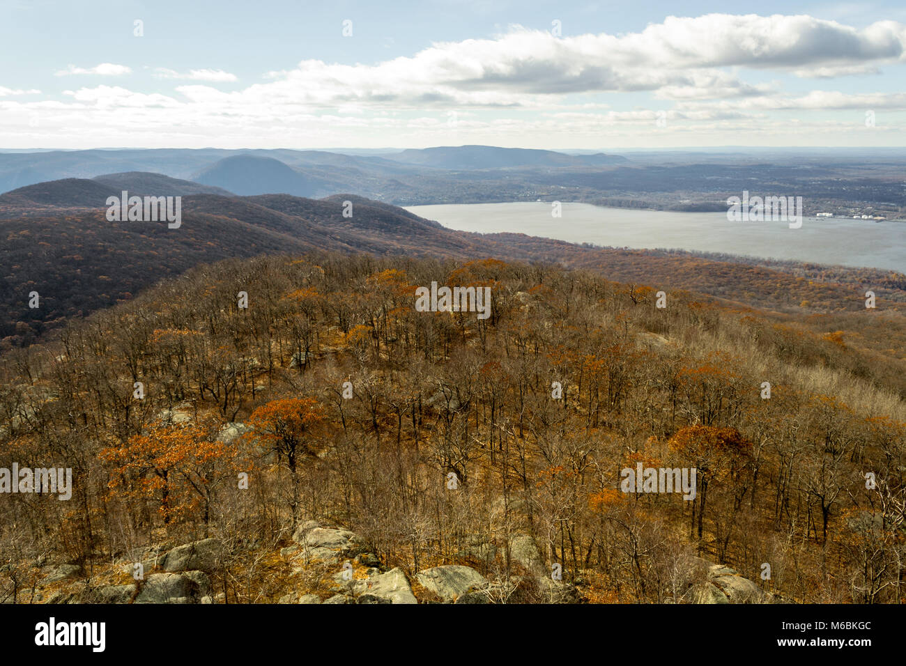 Views from the top of Mount Beacon on a winter morning Stock Photo - Alamy