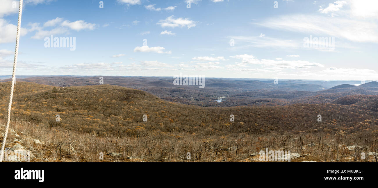 Views from the top of Mount Beacon on a winter morning Stock Photo - Alamy