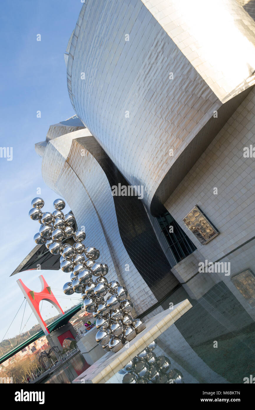 The Guggenheim museum, Inaugurated on October 18,1997, is one of the ...