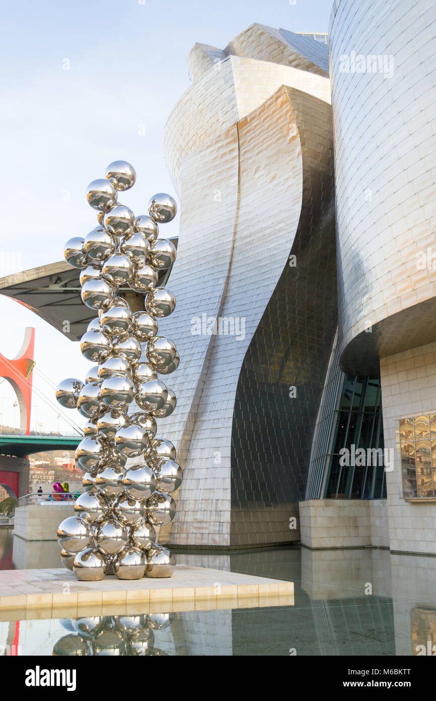 The Guggenheim museum, Inaugurated on October 18,1997, is one of the ...