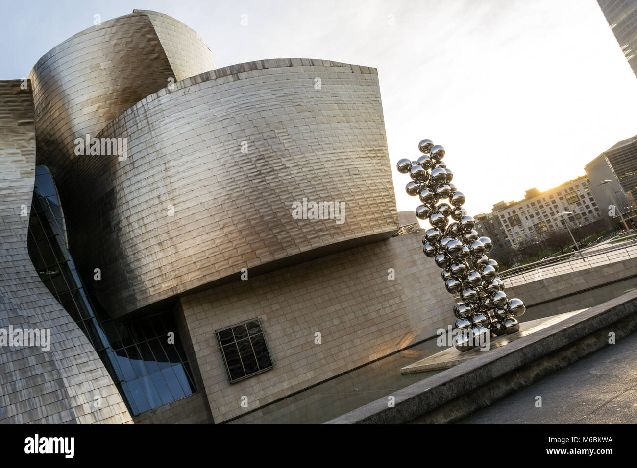 The Guggenheim museum, Inaugurated on October 18,1997, is one of the ...