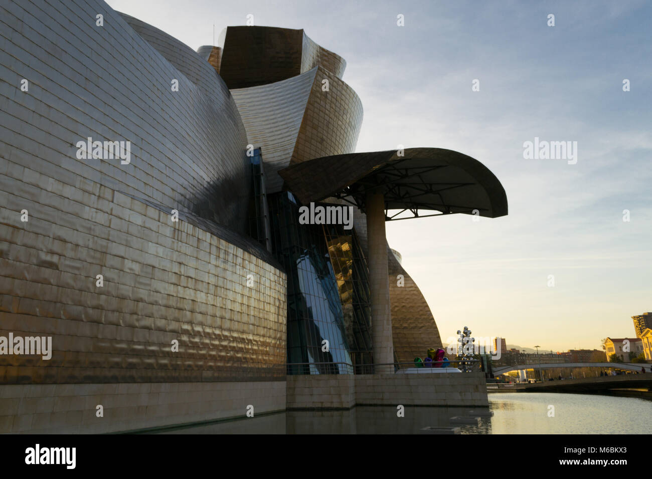 The Guggenheim museum, Inaugurated on October 18,1997, is one of the ...