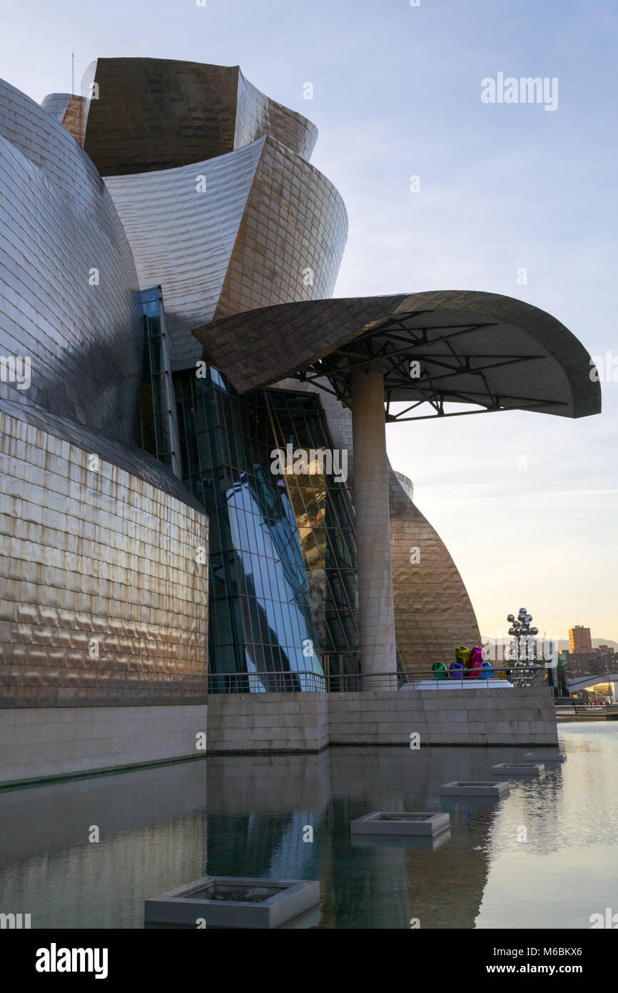 The Guggenheim museum, Inaugurated on October 18,1997, is one of the ...