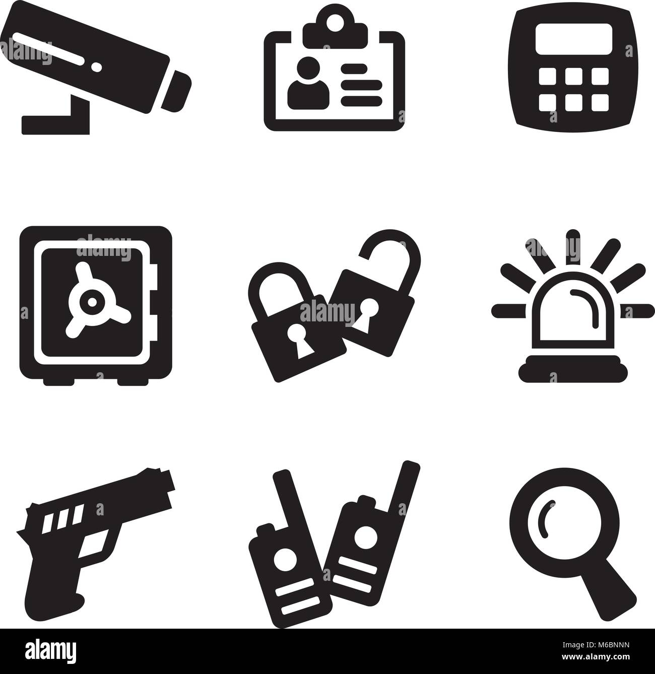 Security alarm broken Stock Vector Images - Alamy