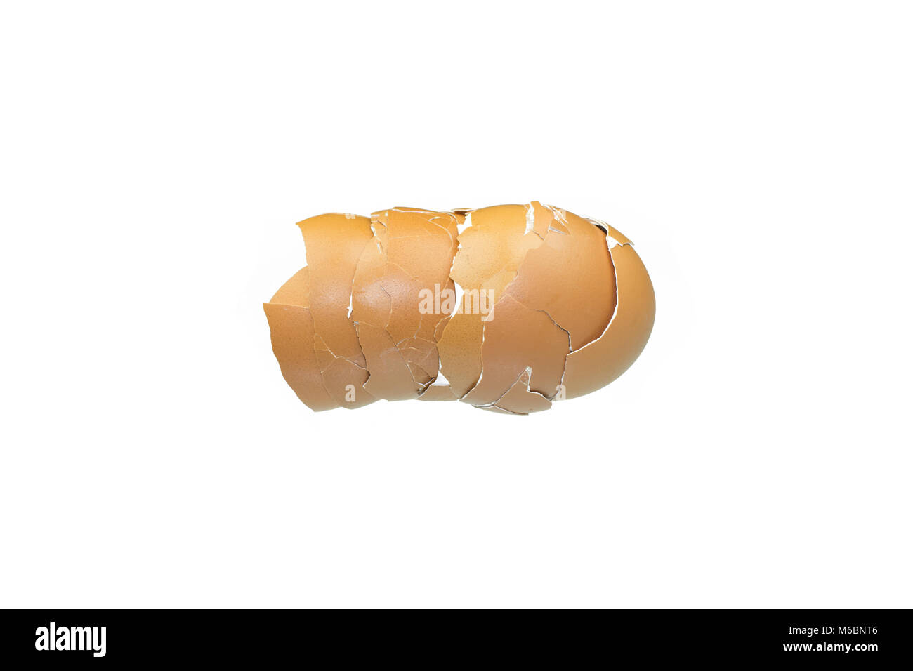 broken egg shell isolated on white background Stock Photo - Alamy
