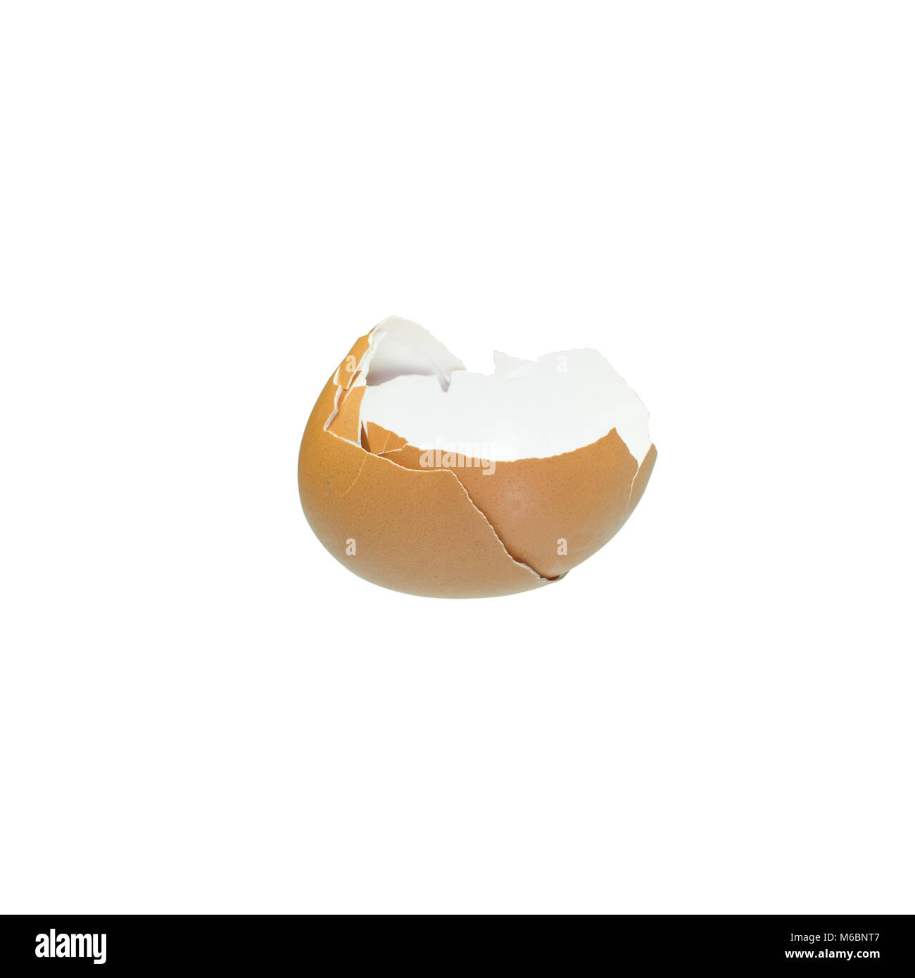 broken egg shell isolated on white background Stock Photo - Alamy
