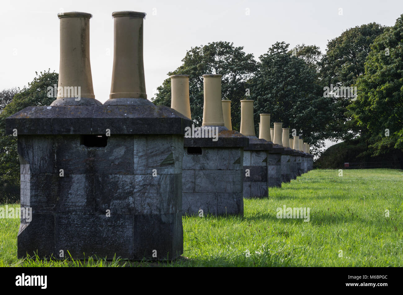 Crownhill Fort roof Stock Photo - Alamy