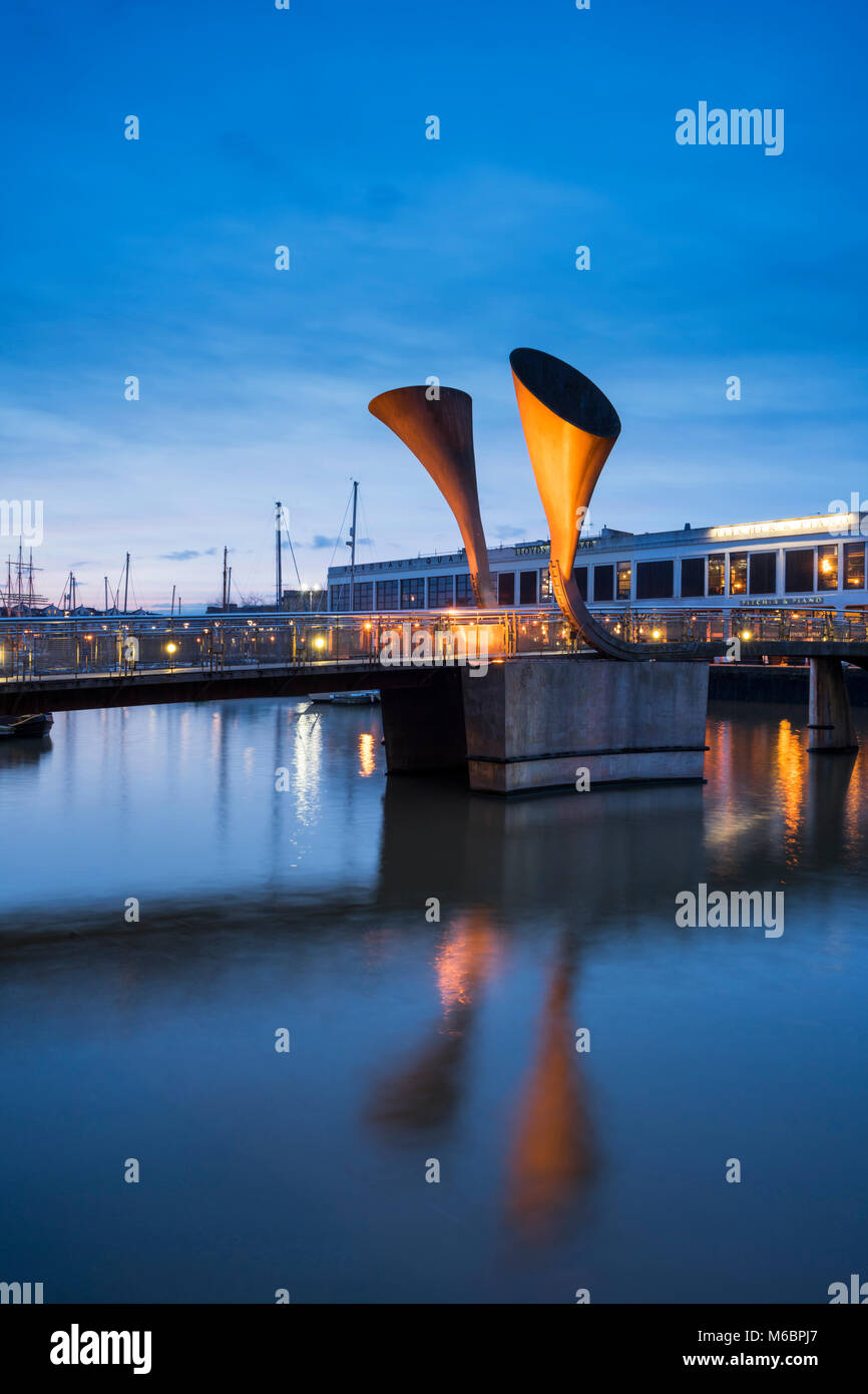 Pero's Bridge, named after Pero Jones, who lived in Bristol as the ...