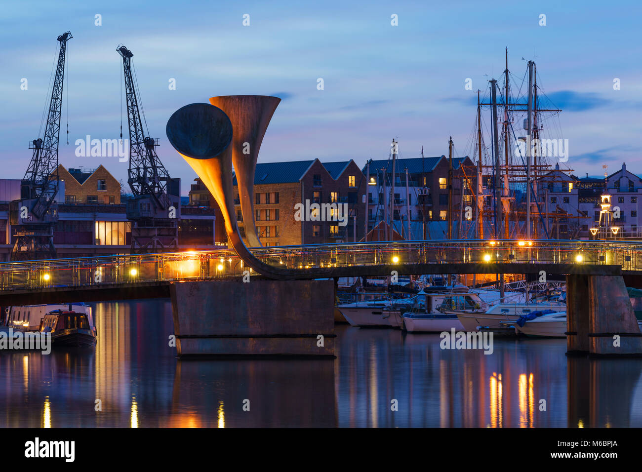 Pero's Bridge, named after Pero Jones, who lived in Bristol as the ...