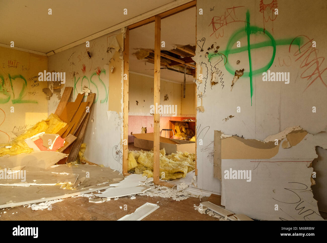 Destroyed room hi-res stock photography and images - Alamy