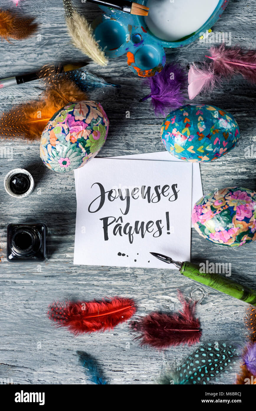 Joyeuses paques hi-res stock photography and images - Alamy