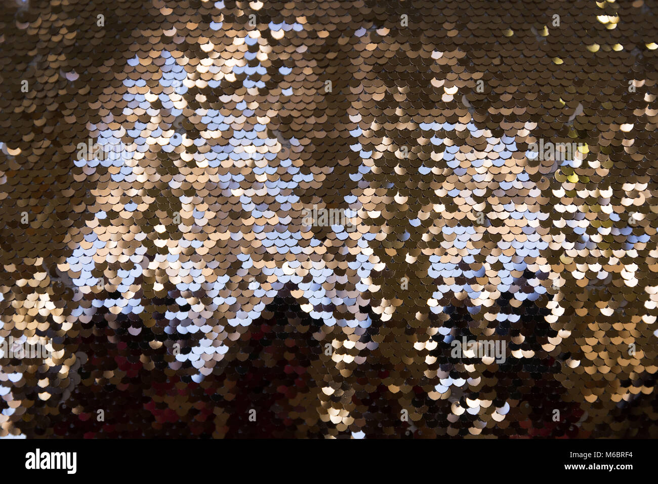 Sequins background - sparkling sequined textile Stock Photo - Alamy