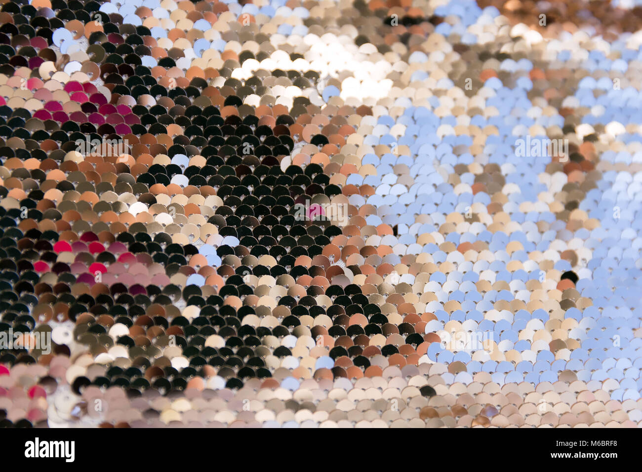 Sequins background - sparkling sequined textile Stock Photo - Alamy
