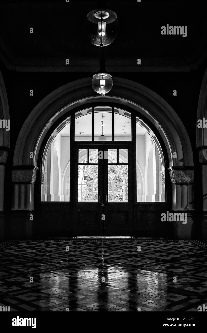 room in QVB,beautiful light shadow and reflection Stock Photo - Alamy