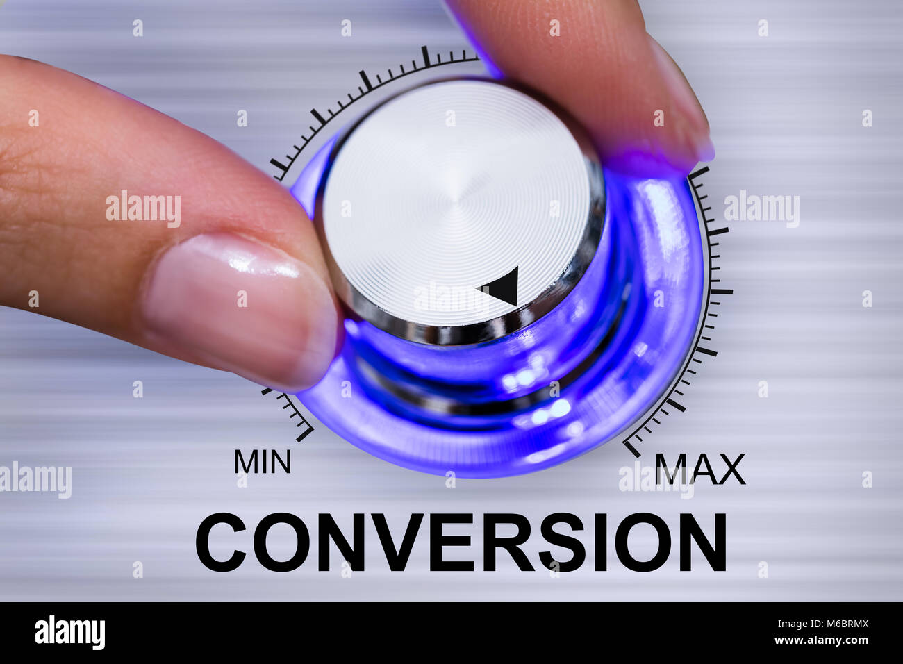 Close up persons hand adjusting hi-res stock photography and images - Alamy