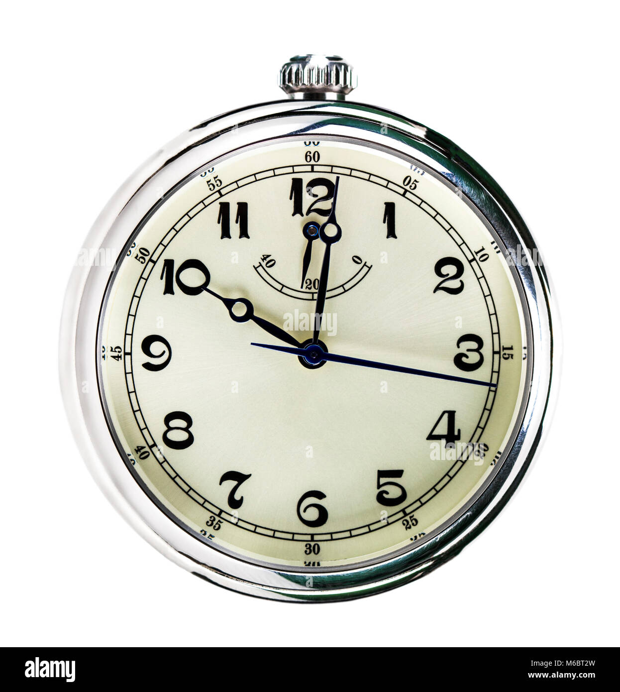 Stopwatch on white background with clipping path Stock Photo - Alamy