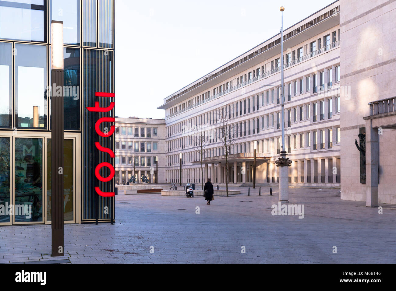 Germany, Cologne, the Gerling Quartier, the former headquarters of the ...