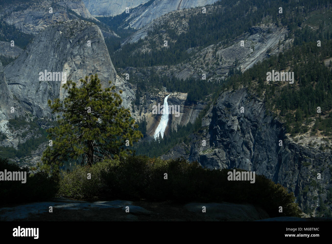 Yosemite national park landscape in California, United States of ...