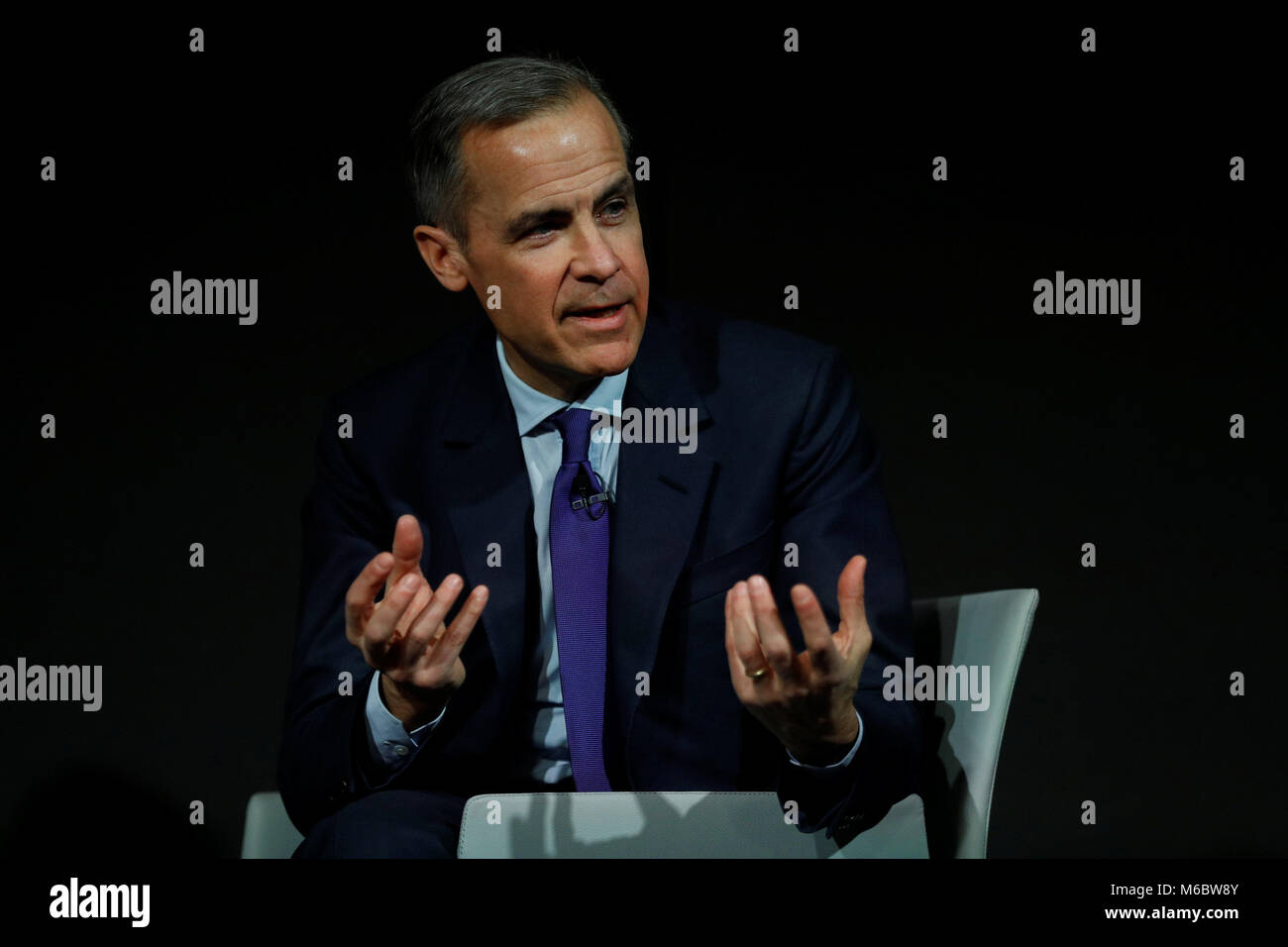 Mark carney speech hi-res stock photography and images - Alamy