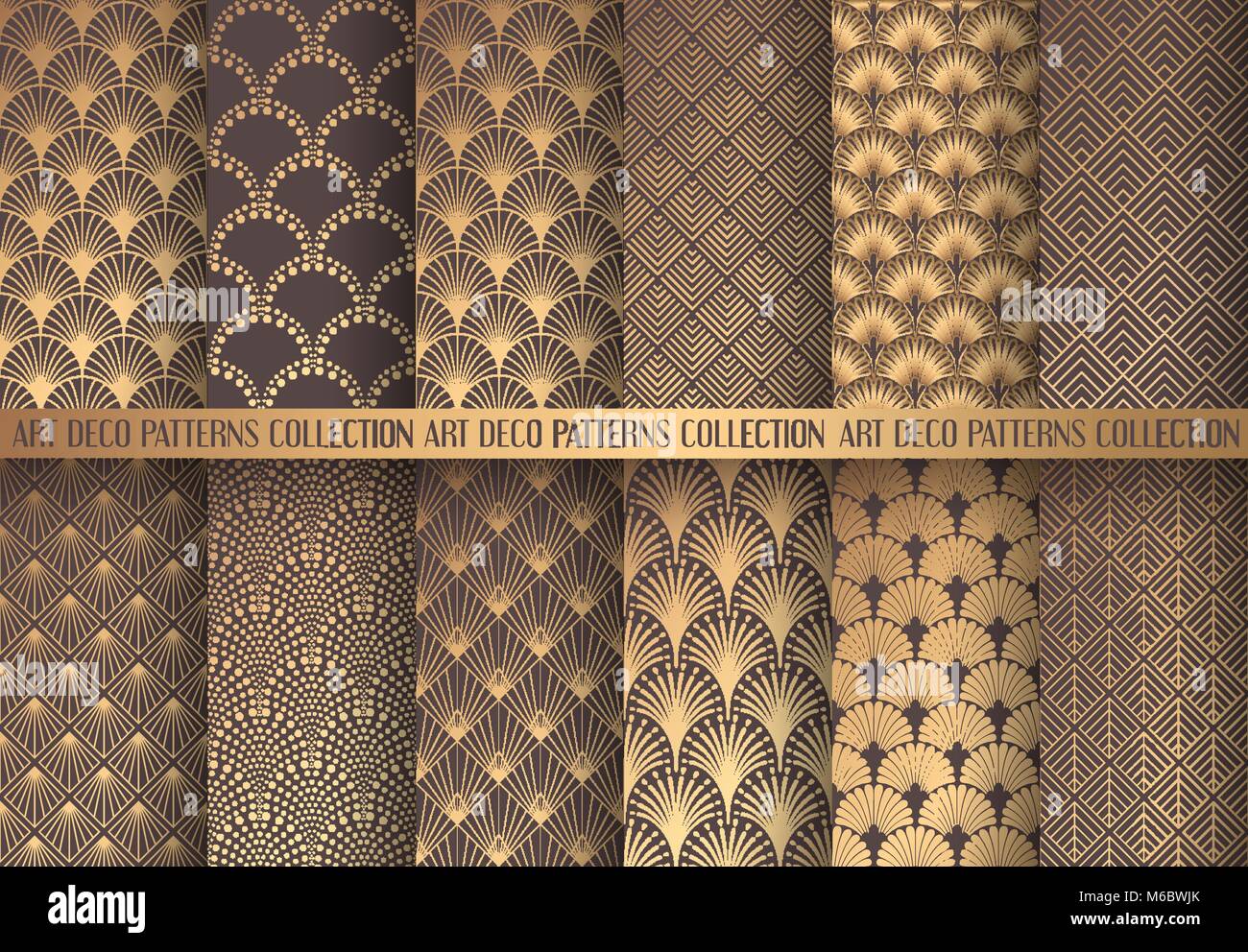 Art Deco Fan Pattern