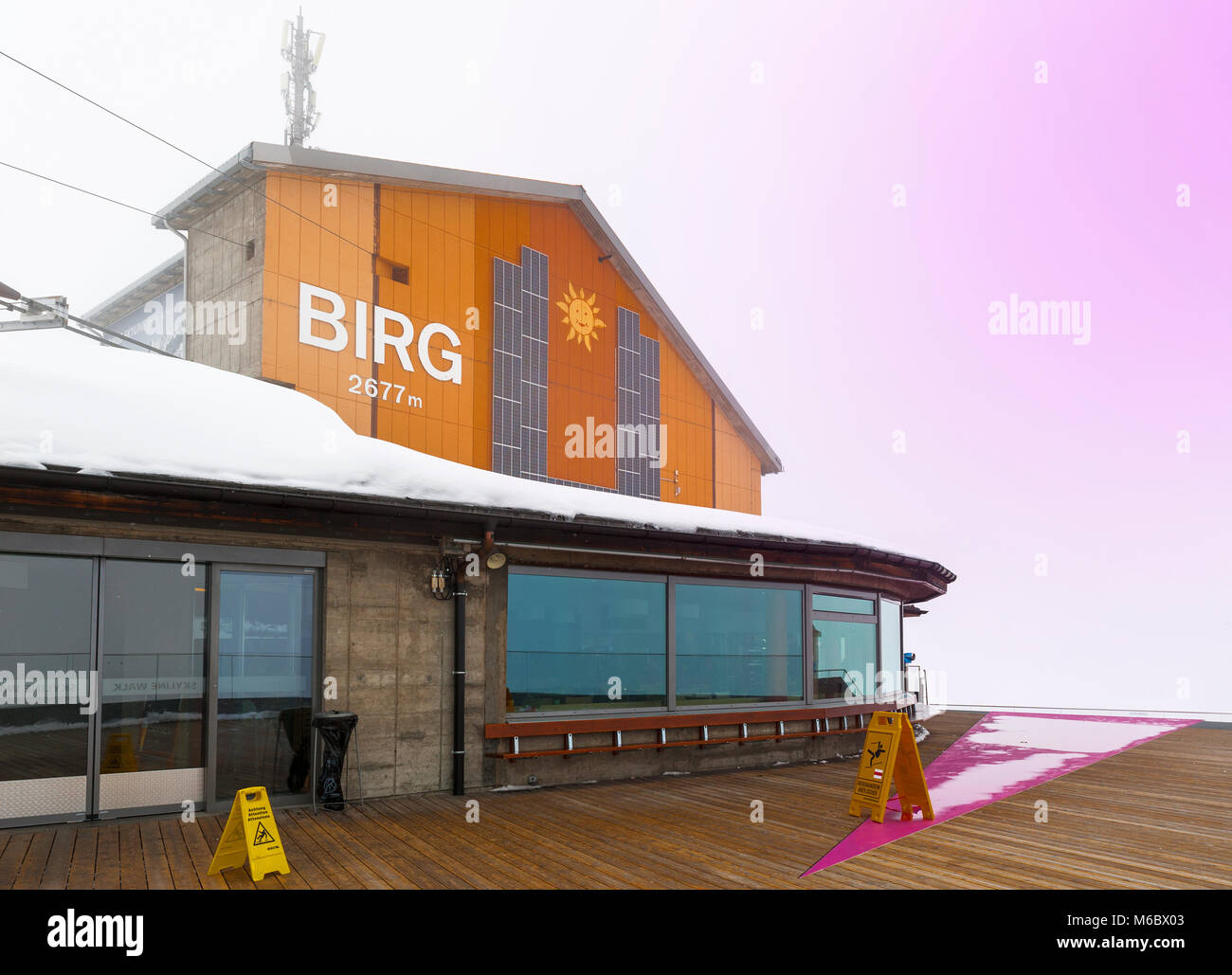 On top schilthorn peak hi-res stock photography and images - Alamy