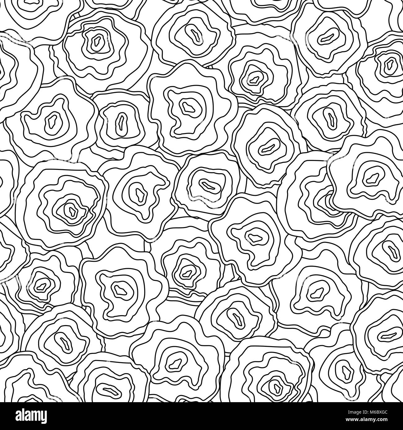 Seamless abstract hand drawn pattern, vector background Stock Vector ...
