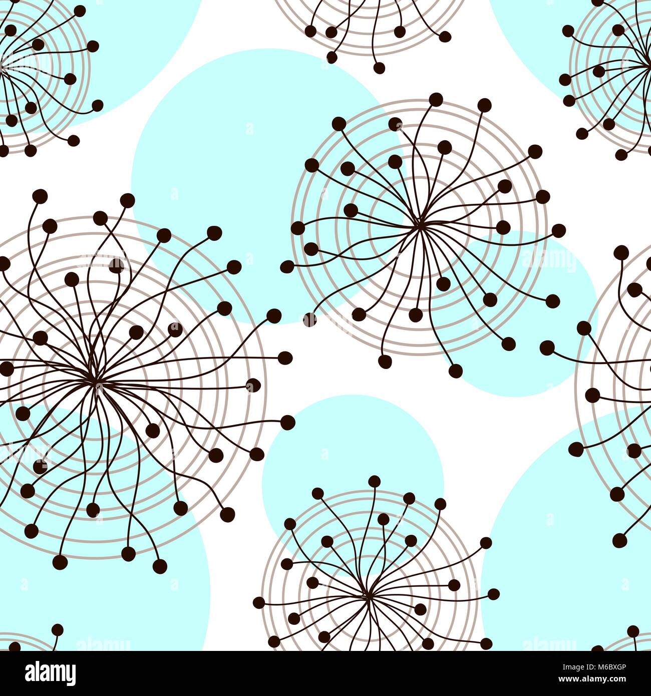 Seamless abstract hand drawn pattern, vector background Stock Vector ...