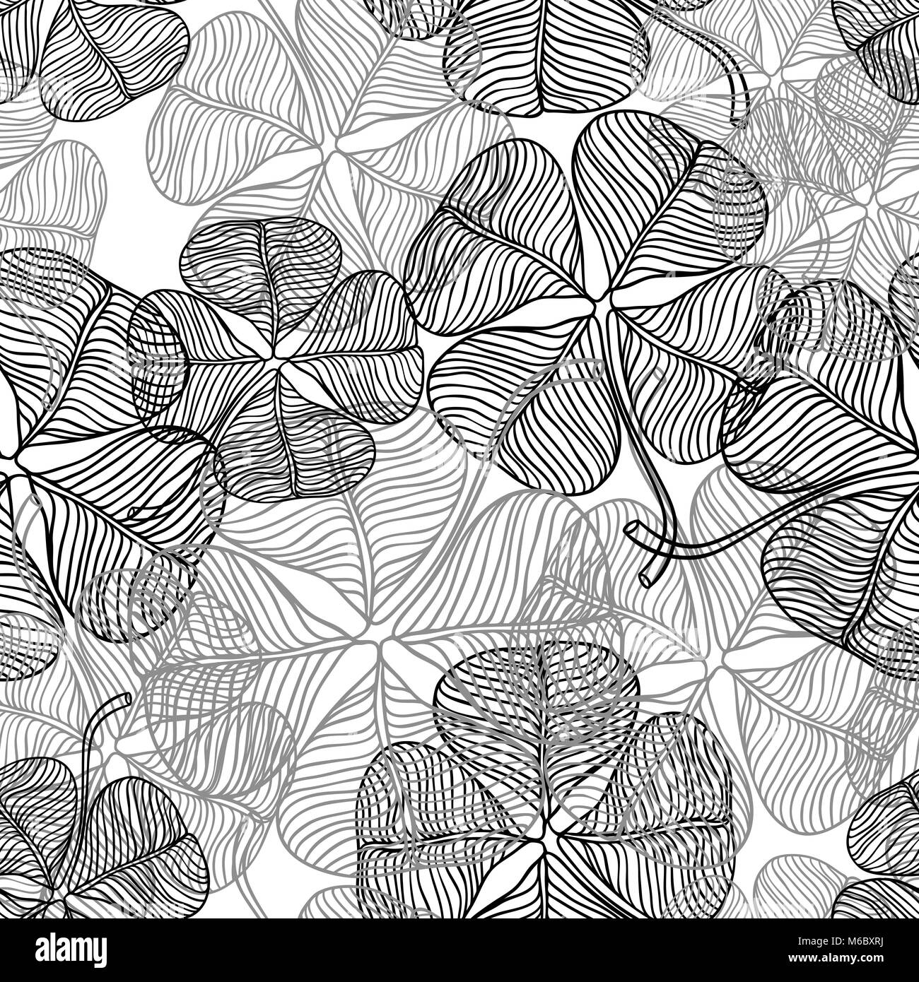 Vector seamless pattern of abstract clover Stock Vector Image & Art - Alamy Vector seamless pattern of abstract clover Stock Vector Image & Art - Alamy