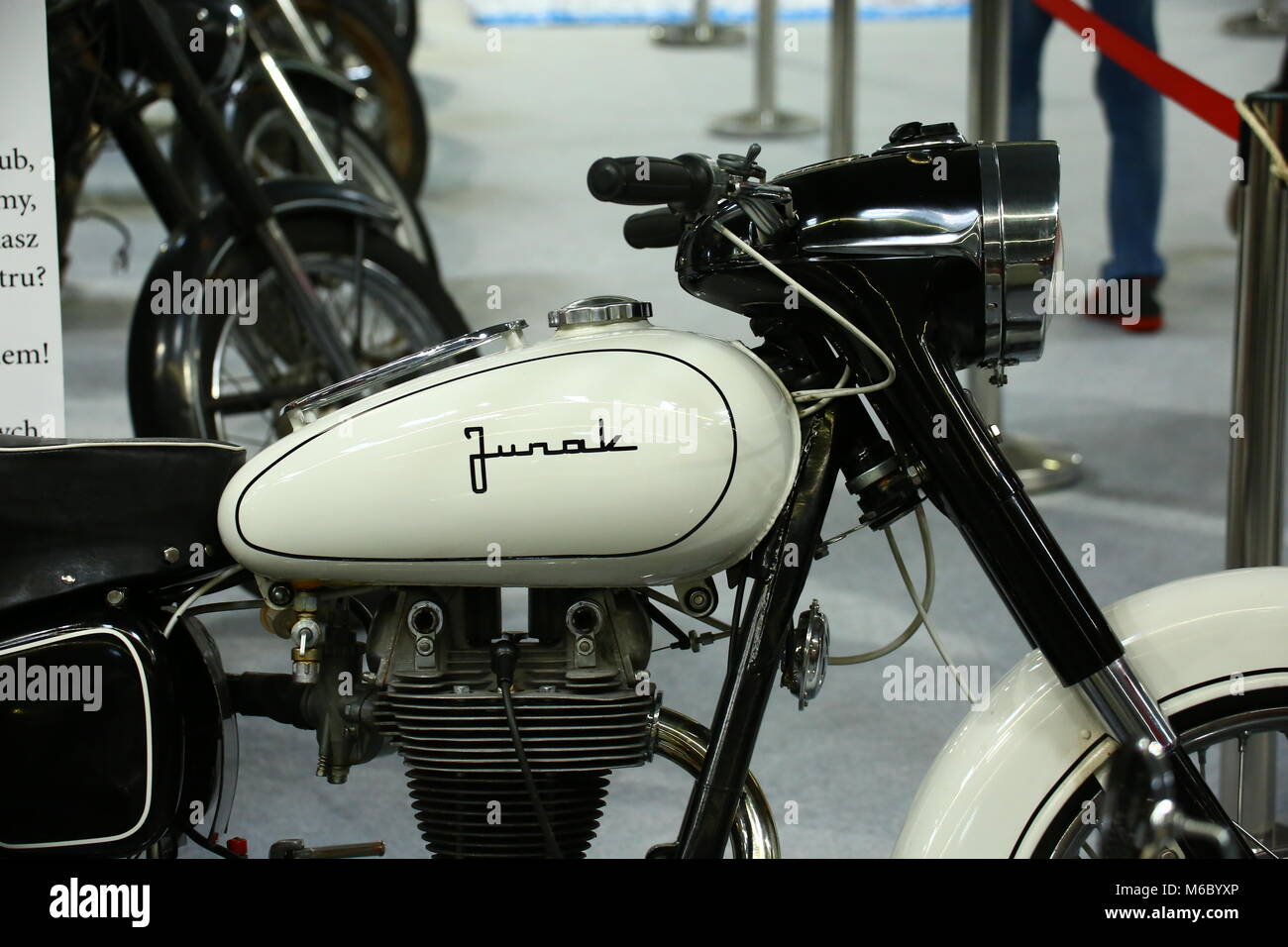 Nadarzyn/Warsaw, Poland. 02nd Mar, 2018. Custom bike and oldtimer ...