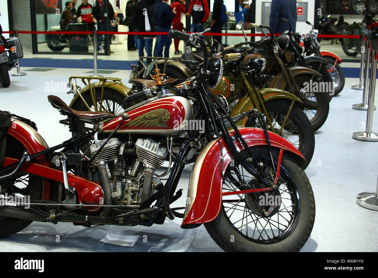 Custom motorcycle production hi-res stock photography and images - Alamy
