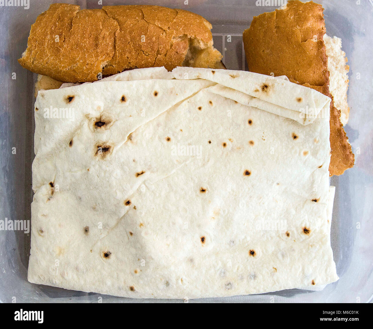 varieties of home bread in the bread box, turkey special breads, breads ...