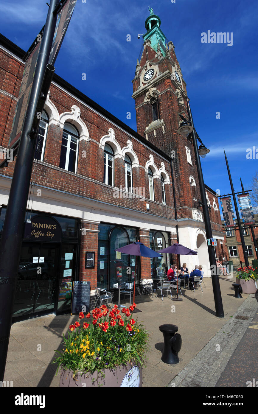 The Town Hall building, March town, Cambridgeshire; England, UK Stock ...