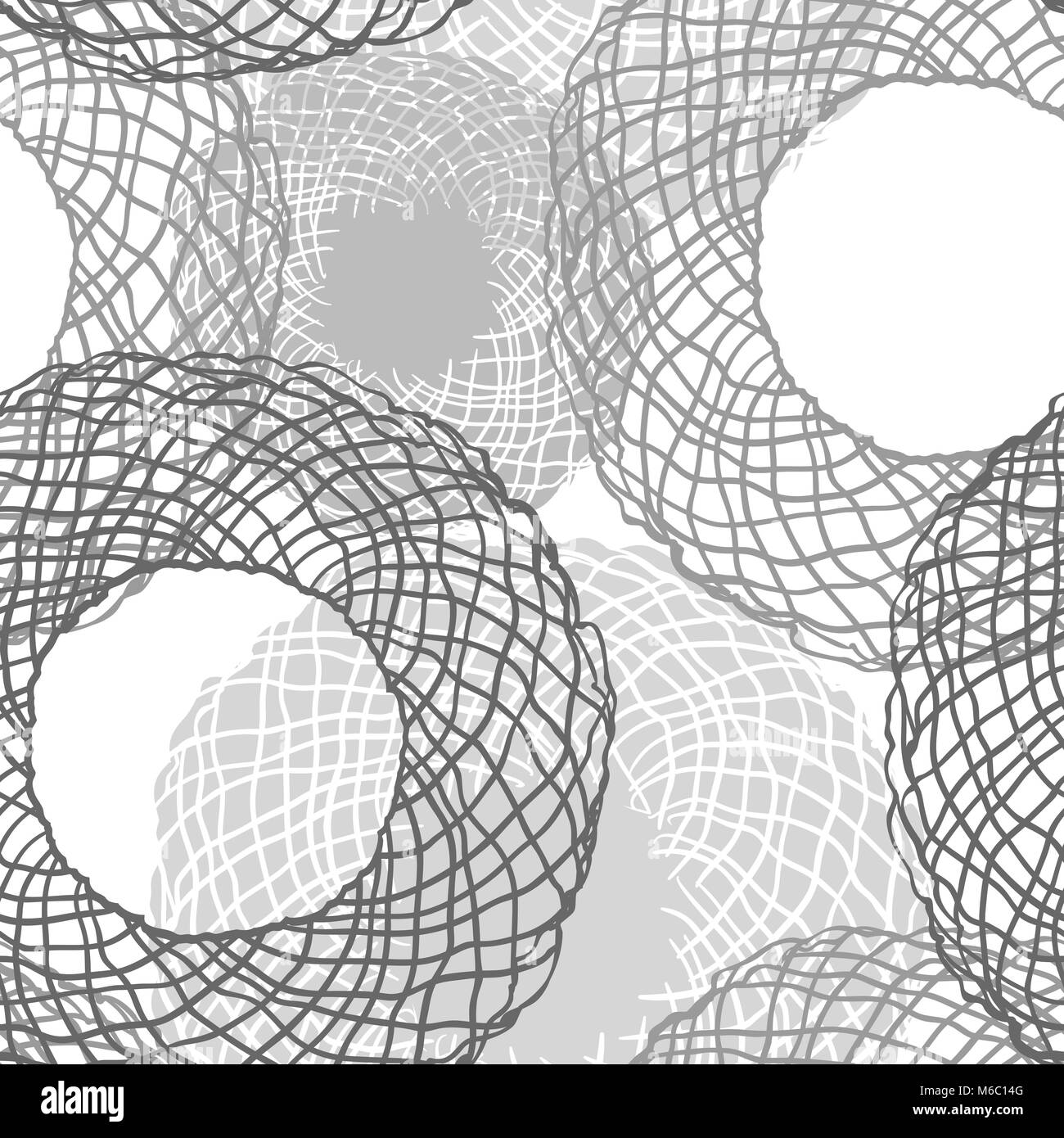 Abstract seamless background made from set of rings Stock Vector Image ...