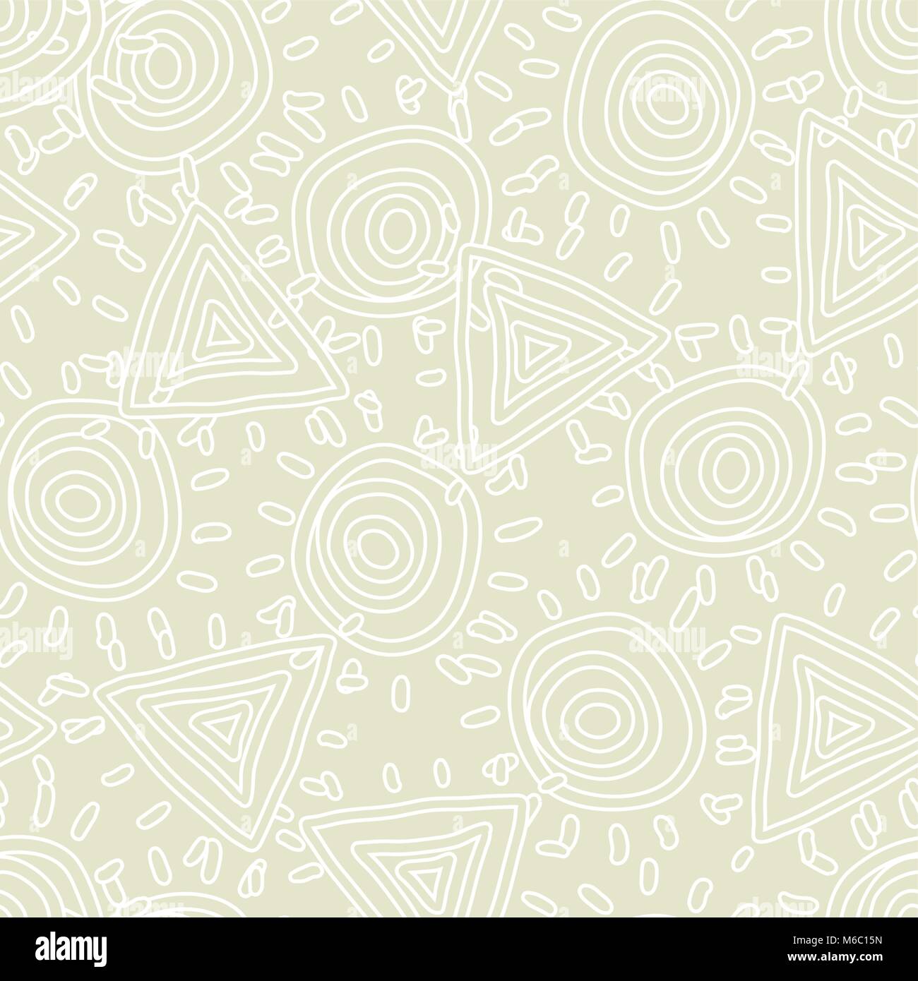 Seamless texture with abstract sun. Vector illustration Stock Vector ...