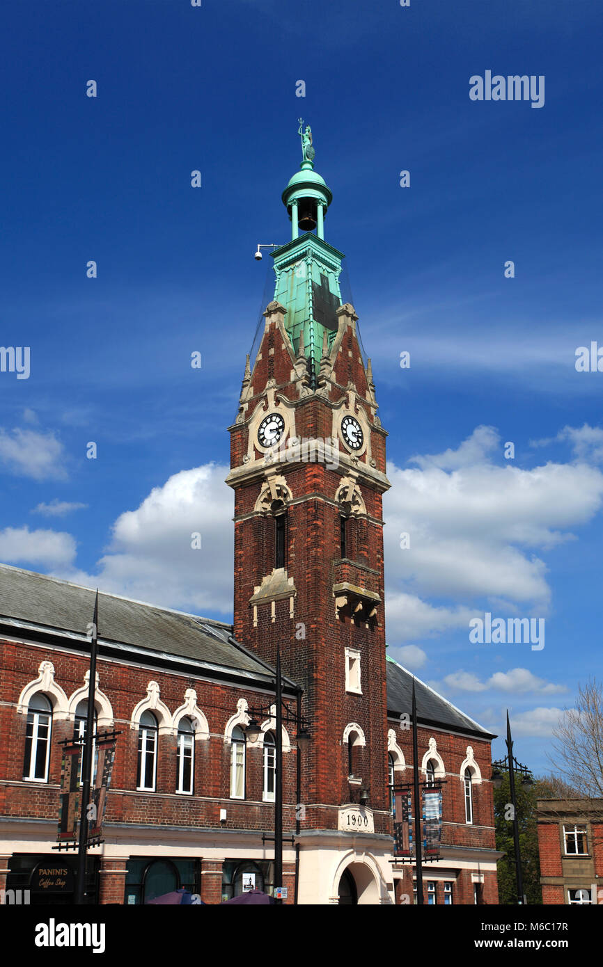 The Town Hall building, March town, Cambridgeshire; England, UK Stock ...