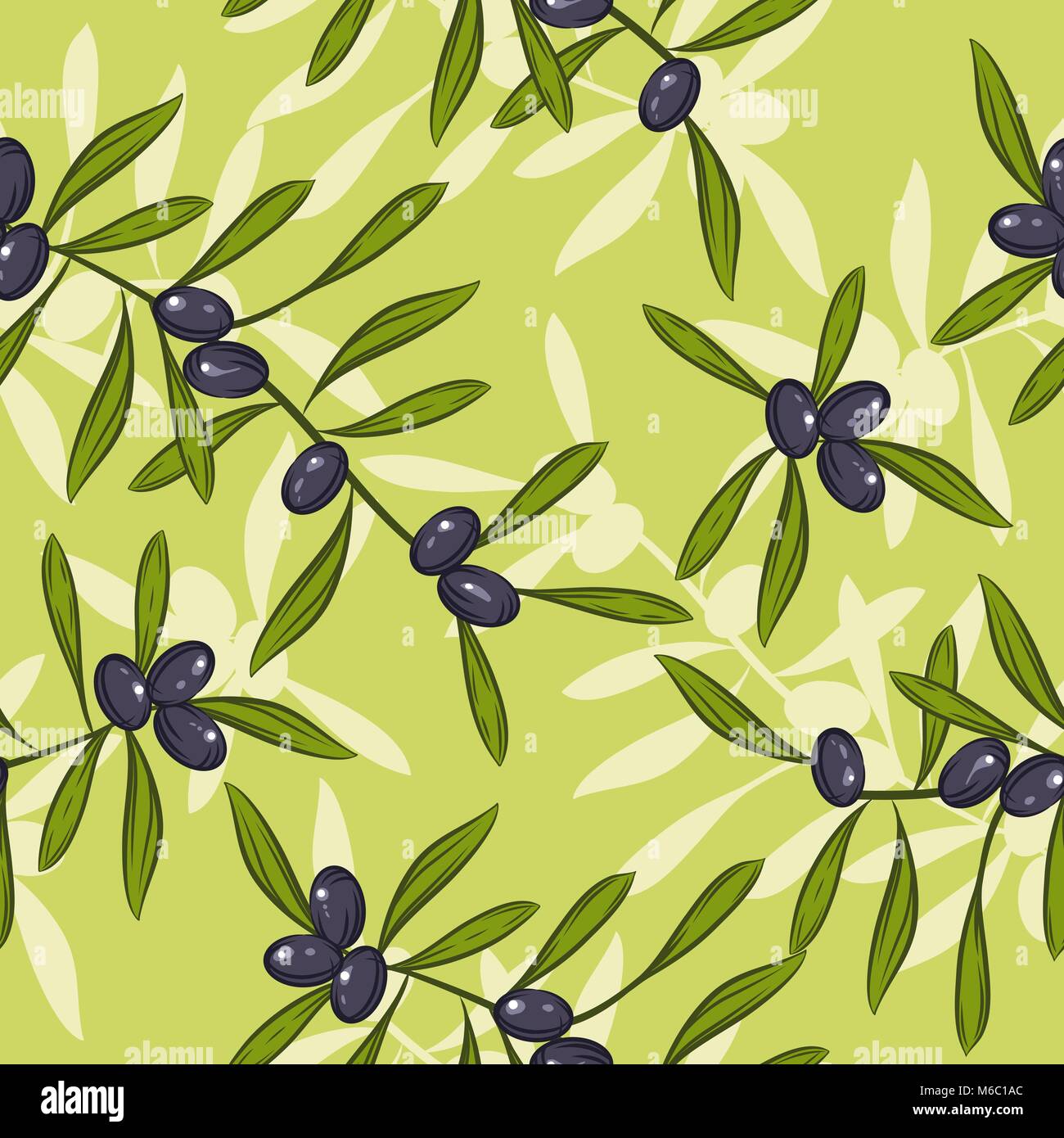 Seamless realistic olive oil background Stock Vector Image & Art - Alamy