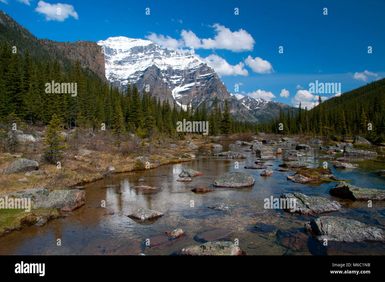 Mount Temple Banff National Park High Resolution Stock Photography and ...