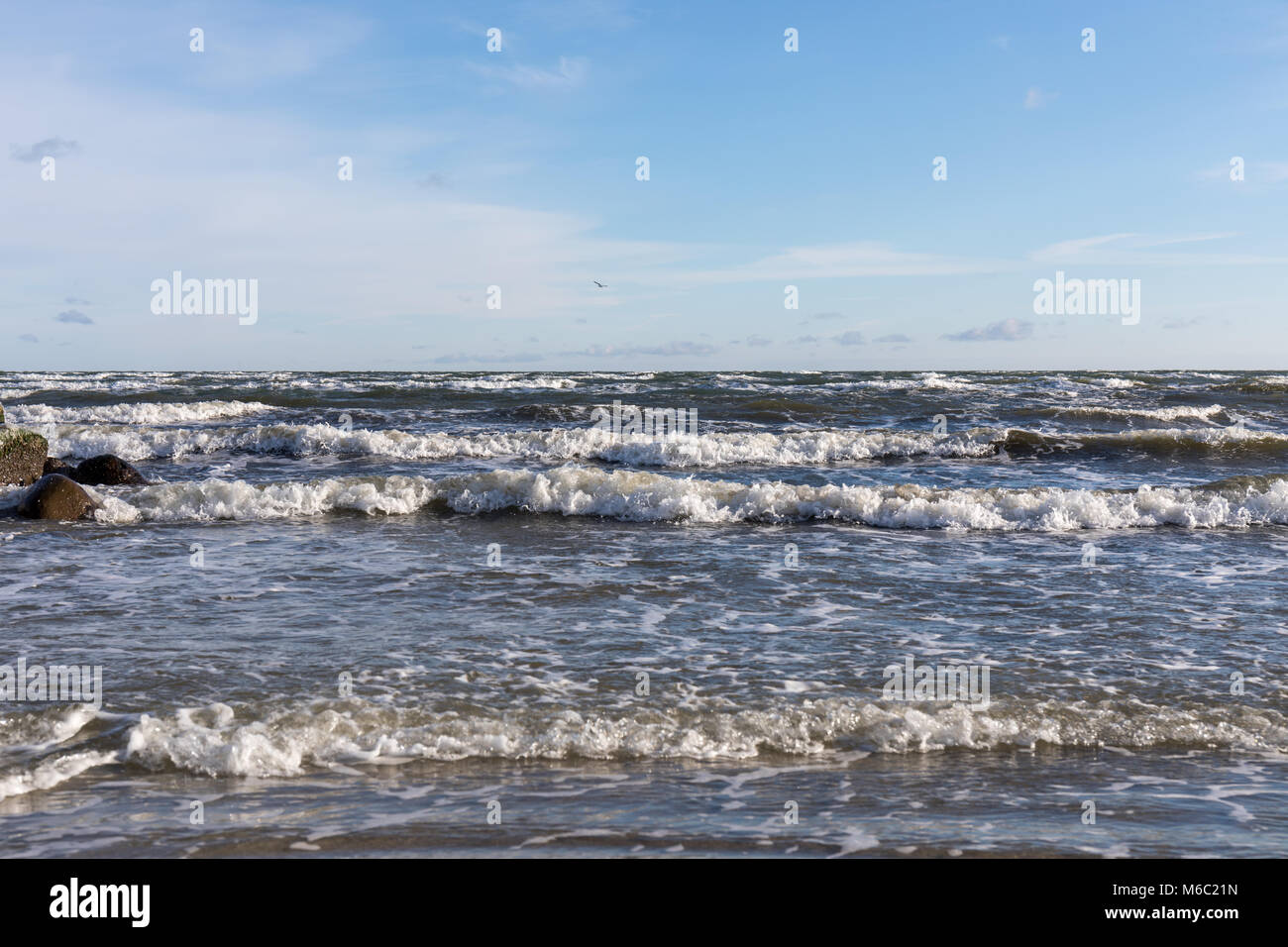Kattegat (sea); Saeby Beach, Denmark Stock Photo - Alamy