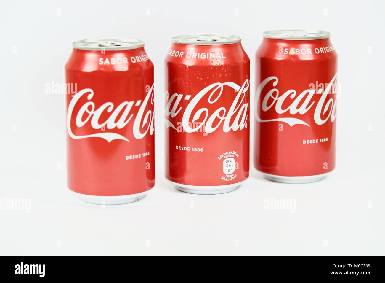 Cans of coca cola hi-res stock photography and images - Alamy