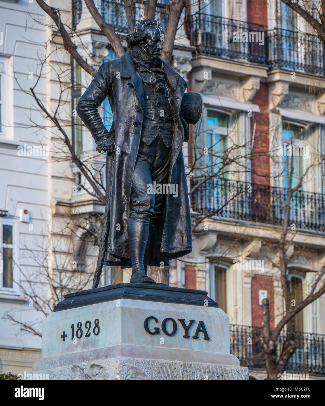 Goya facade the prado museum hi-res stock photography and images - Alamy